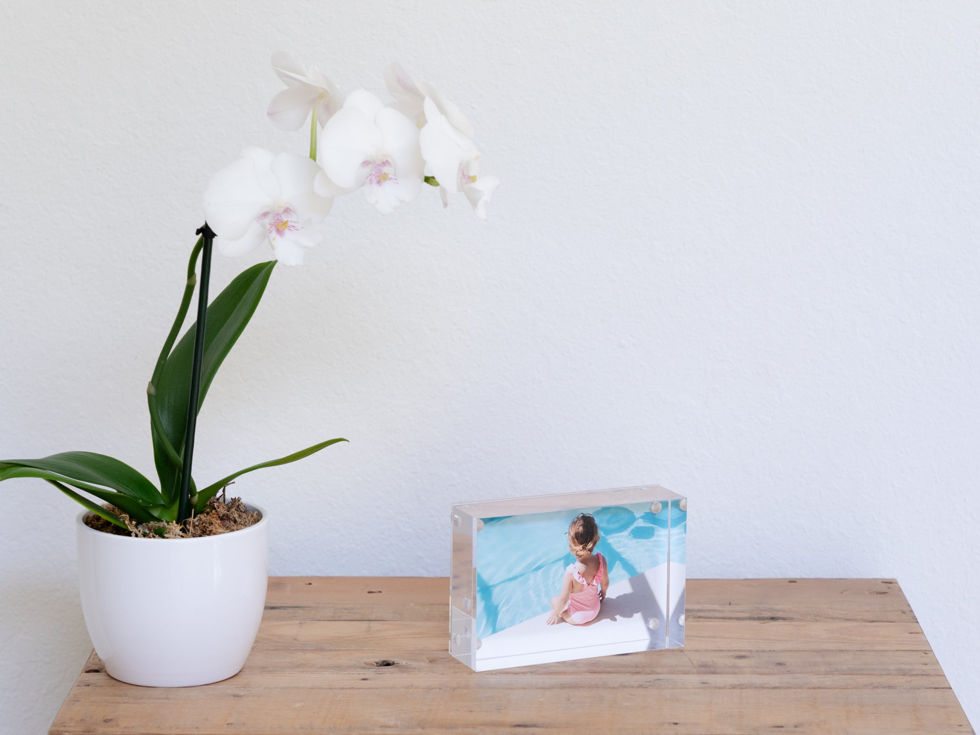 4" x 6" acrylic block magnet photo frame – Glaci Photo Frames